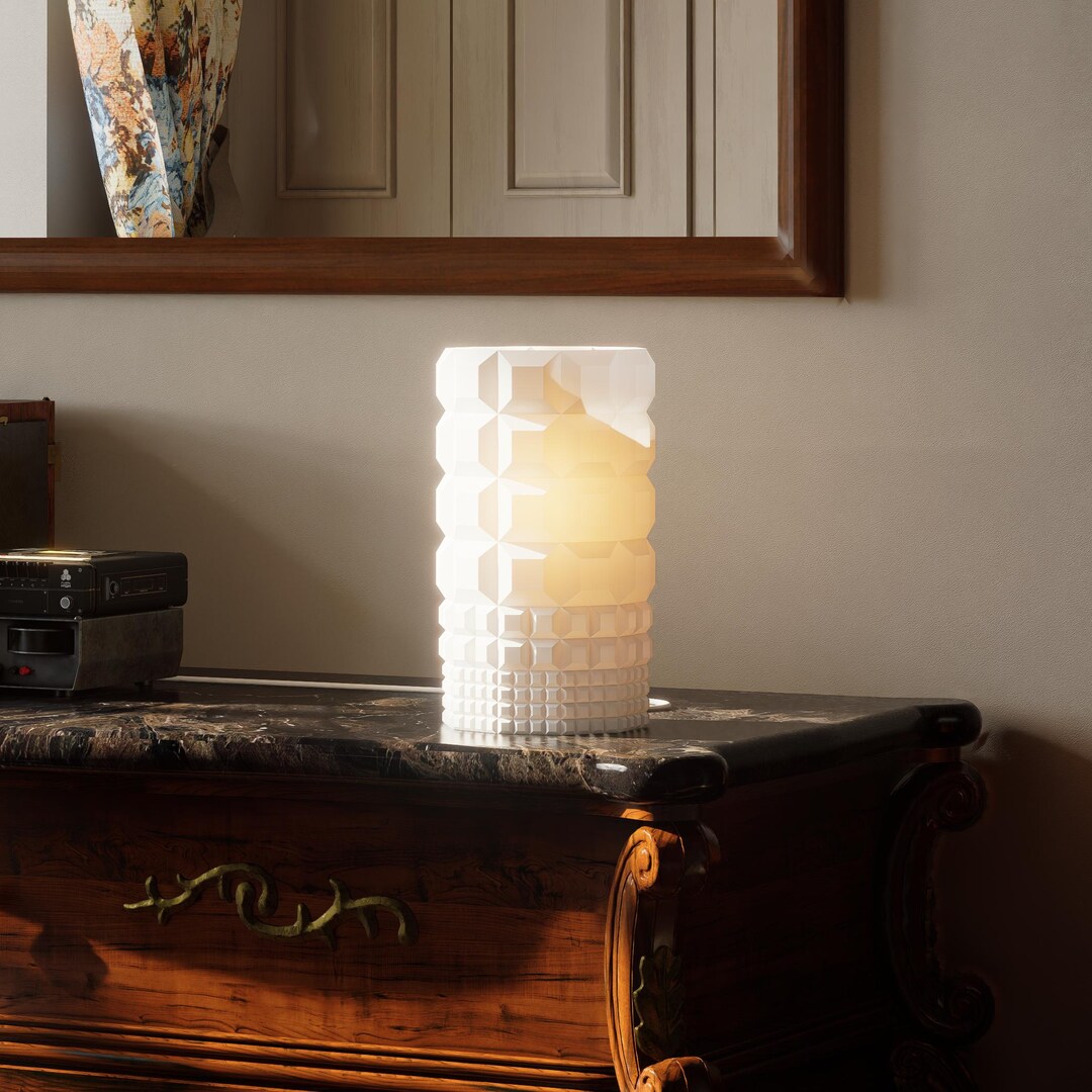 Warm Light Table Lamp, Unique Table Lamp, Decorative Lamp, New Home ...