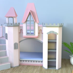 Princess Tower Castle Bed Production File Include Digital Manual How to ...