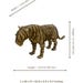 3D Tiger Puzzle Kit - DIY Wooden Tiger Sculpture | Unique Wall Decor ...