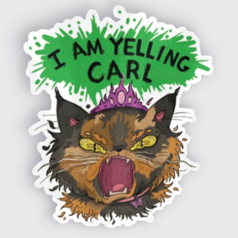 I Am Yelling Carl Shirt - Etsy