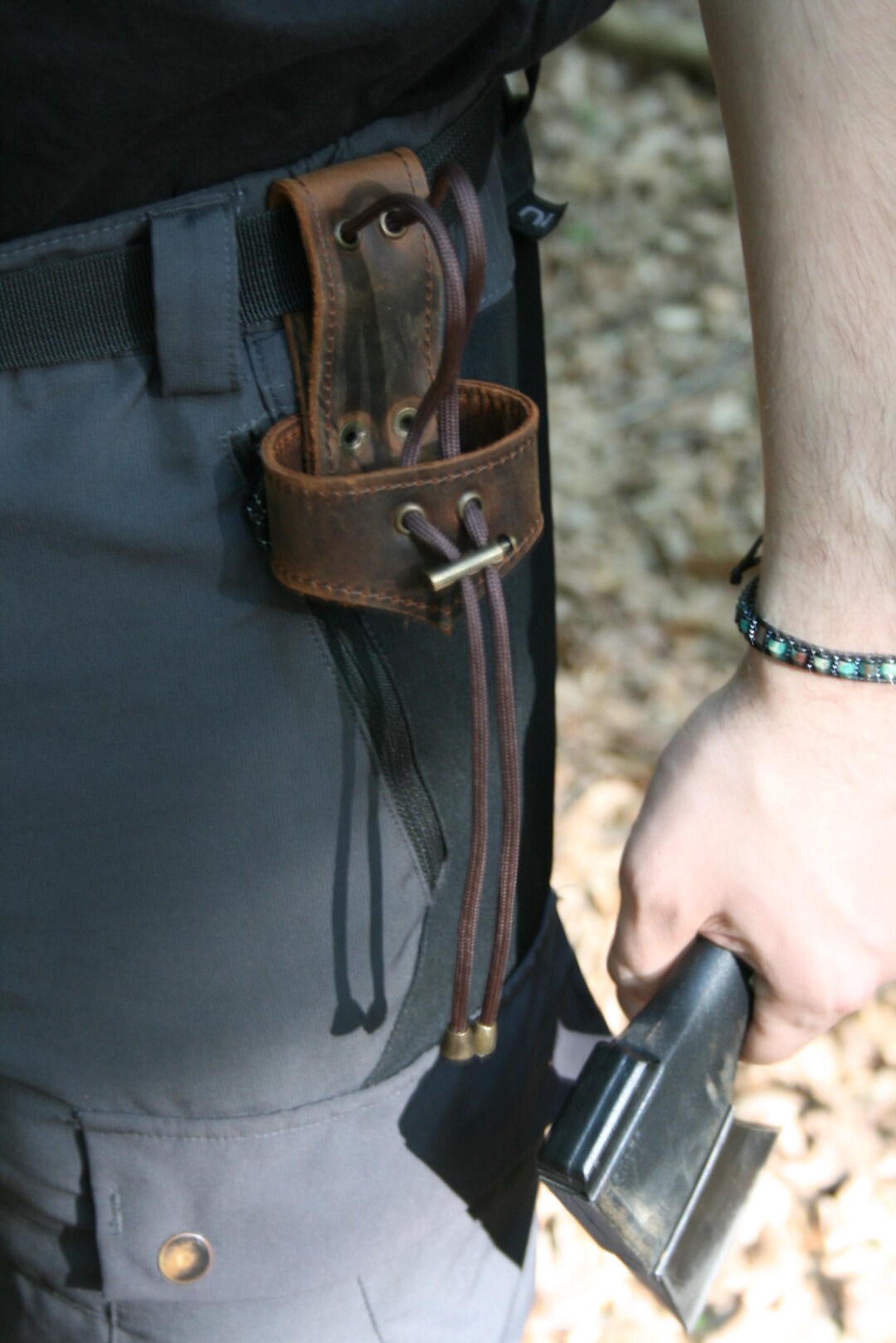 Leather Axe Holster Belt Loop Holder for Bushcraft and Camping Gear - Etsy