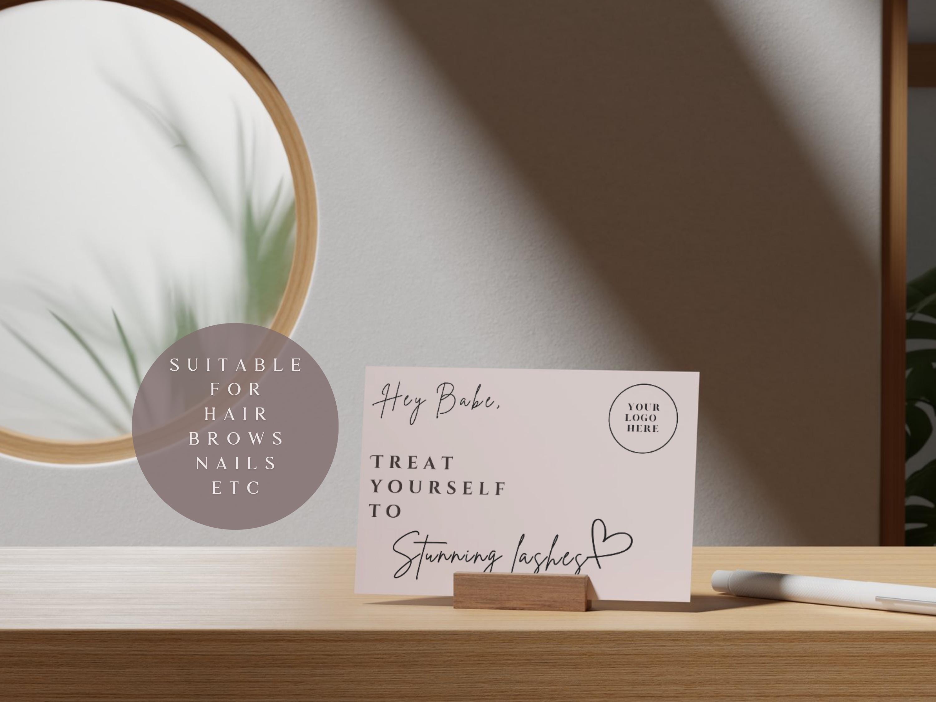 Custom Beauty Blush Pink Gift Voucher Modern Salon Gift Certificate for ...