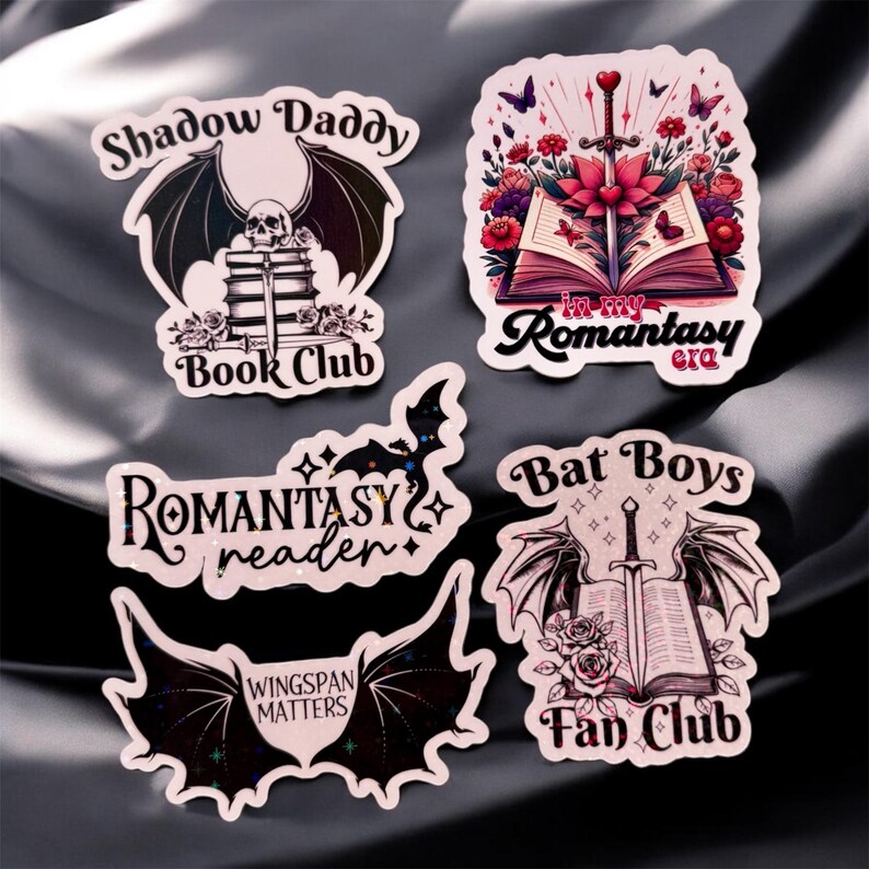 Wingspan Matters Sticker-romantasy Book Stickers - Etsy