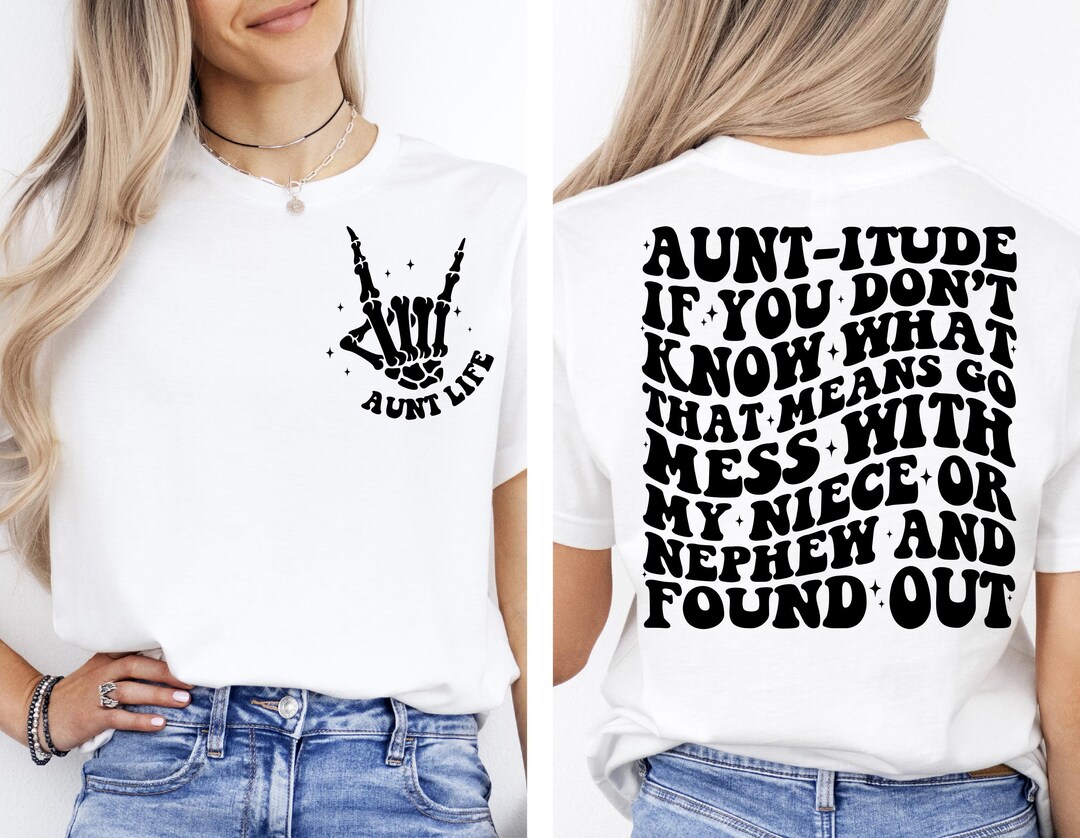 Aunt Life SVG, Aunt-itude Design (digital Download) - Etsy