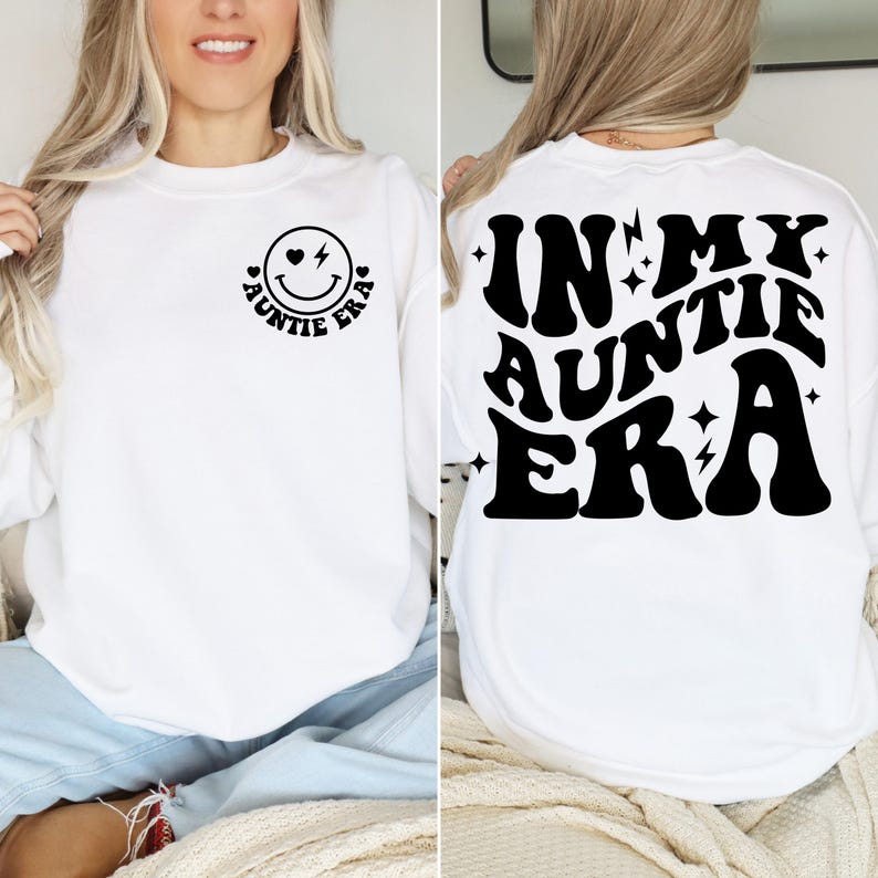 In My Auntie Era Svg, Trendy Auntie Png (digital Download) - Etsy