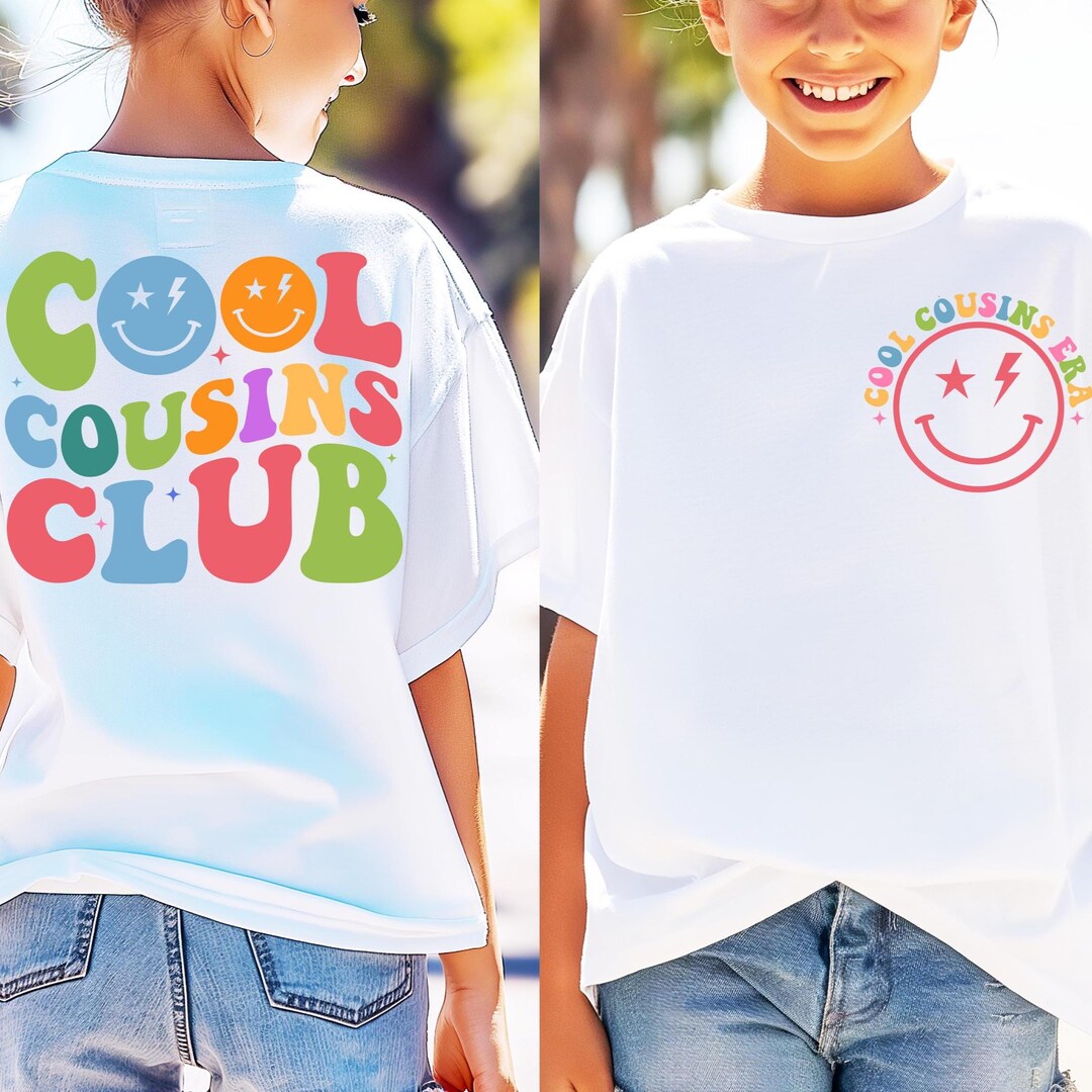 Cool Cousins Club Svg, Cool Cousins Club Png, Cousins Svg, Cousin Shirt ...