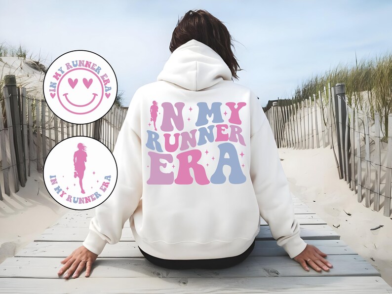 In My Runner Era SVG PNG Bundle, Marathon Game Day Design (digital ...