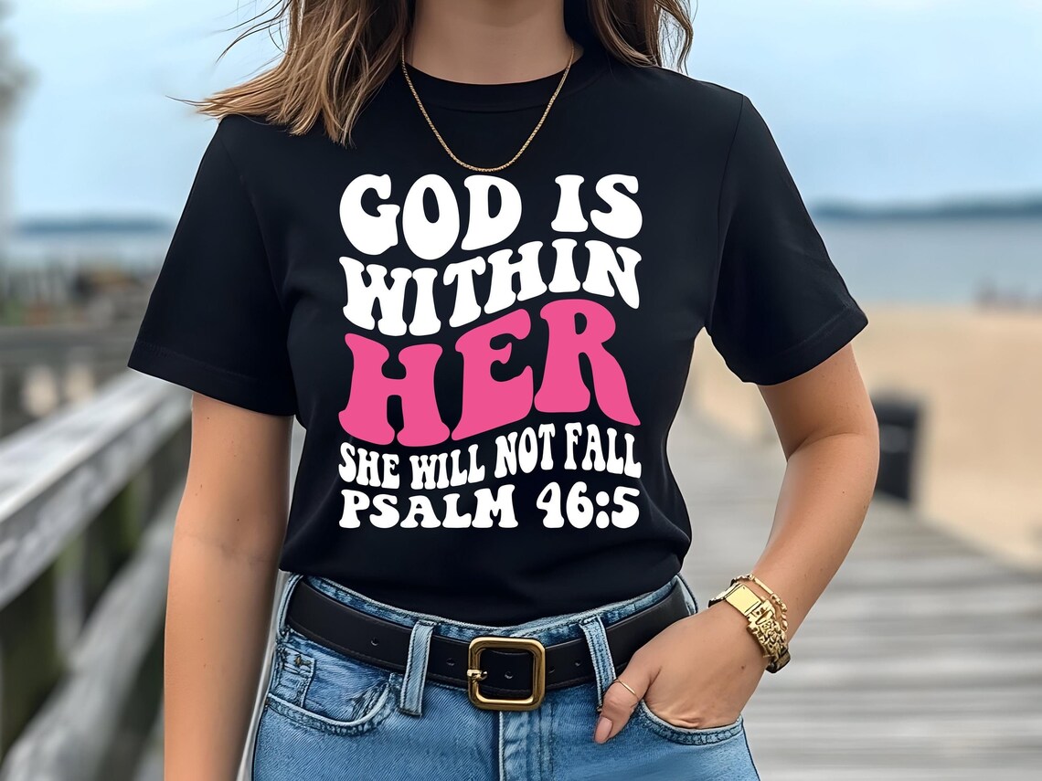 God is Within Her SVG PNG, Christian Bible Verse (digital Download) - Etsy