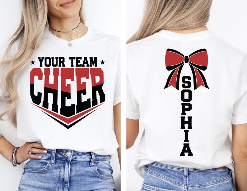 Cheer Team SVG PNG, Custom Shirt Design (digital Download) - Etsy