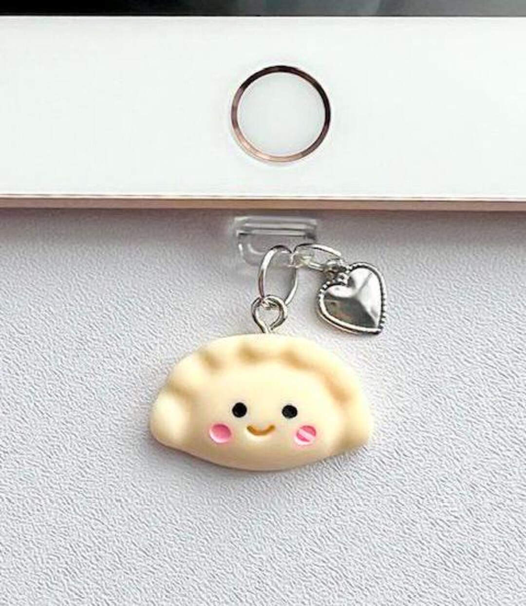 Dumpling Lightning Phone Dust Clear Plug iPhone Dust Charm iPhone ...