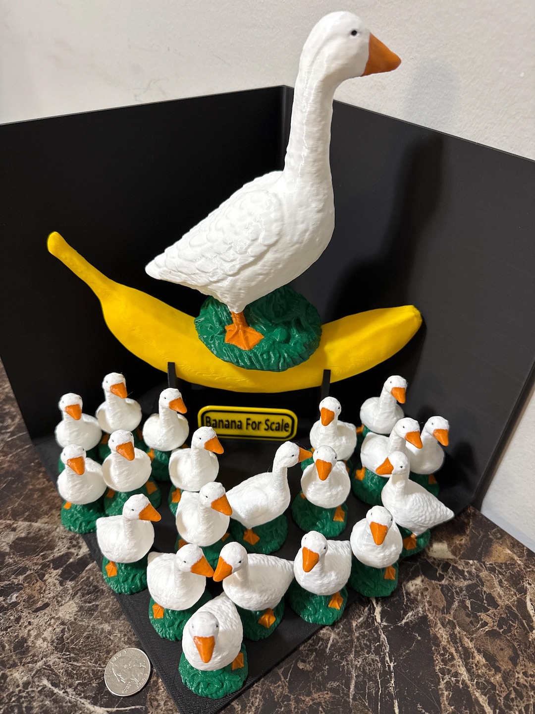 Teacher/classroom Combo Pack 7” Mini Desk Goose and 20 Little Geese - Etsy