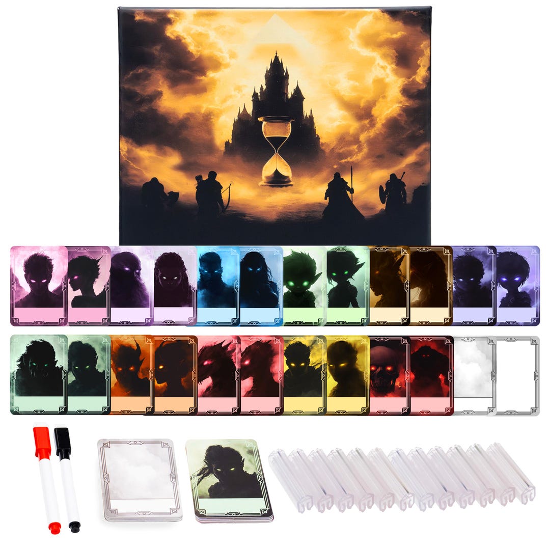 D&D Combat Tracker | Initiative Cards, TTRPG Accessories - Etsy