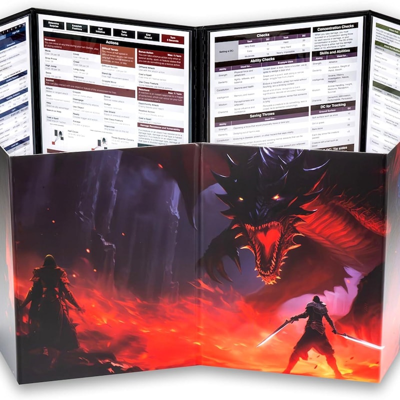 Daggerheart Dm Screen - Etsy