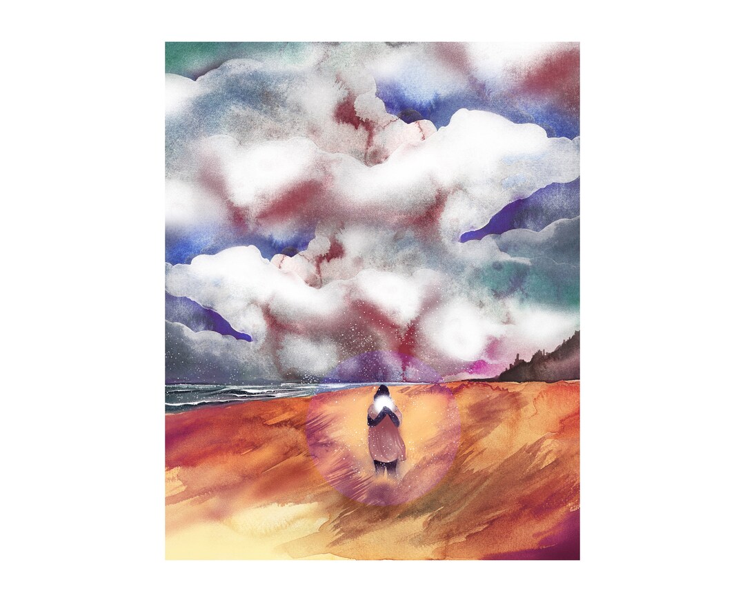 9 X 11 Oracle Whale Fine Art Print - Etsy