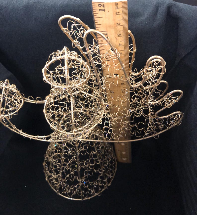 Vintage Wire Tree Topper - Etsy