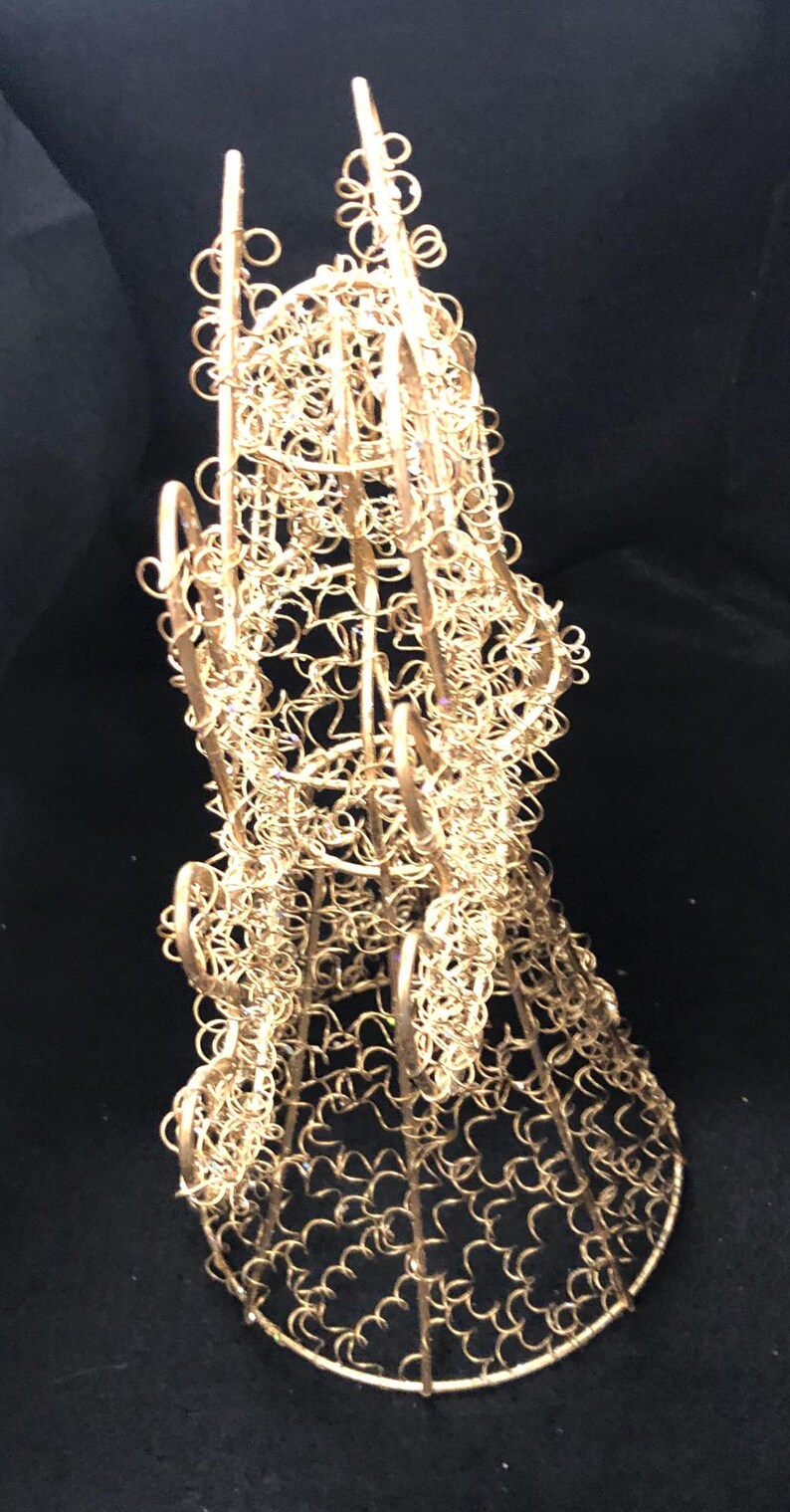 Vintage Wire Tree Topper - Etsy