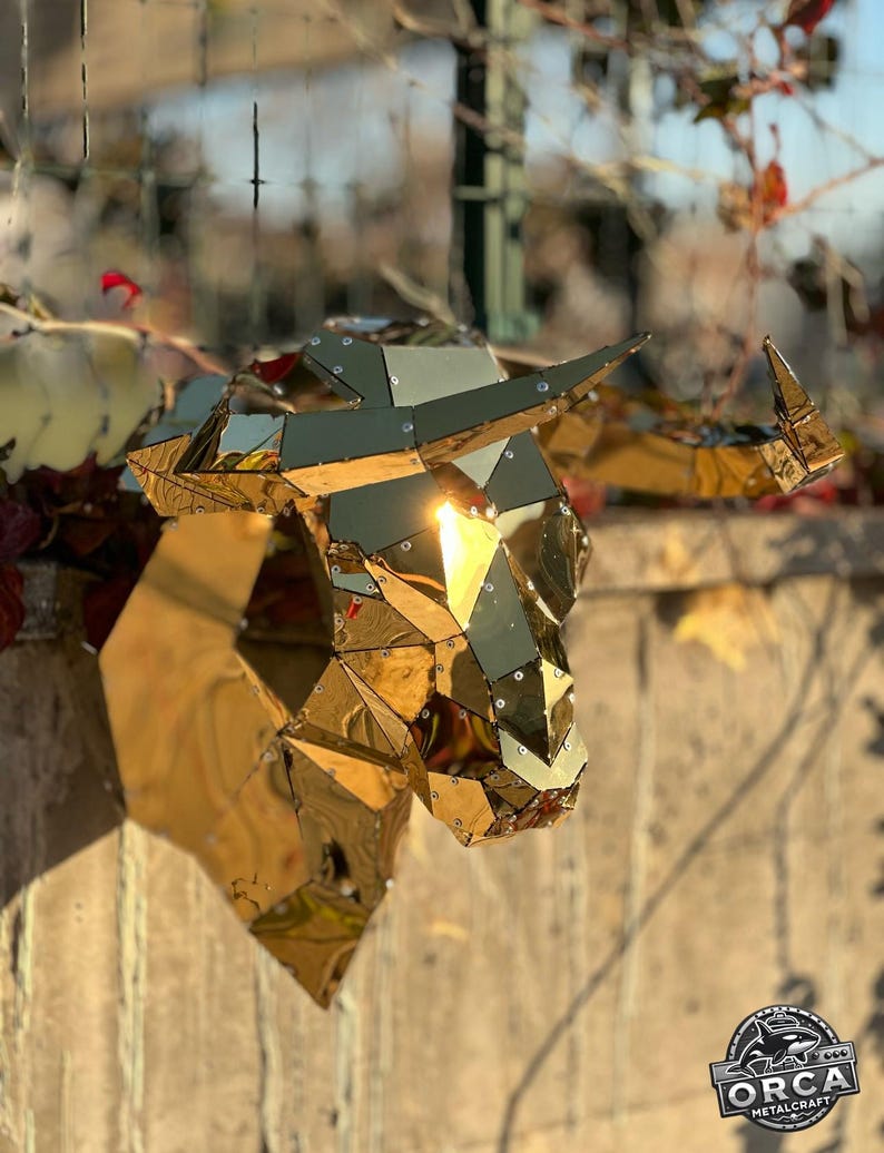 Bull Head Lazer Cutting File, 3d Animal Wall Decor Metal Bull Head Dxf ...