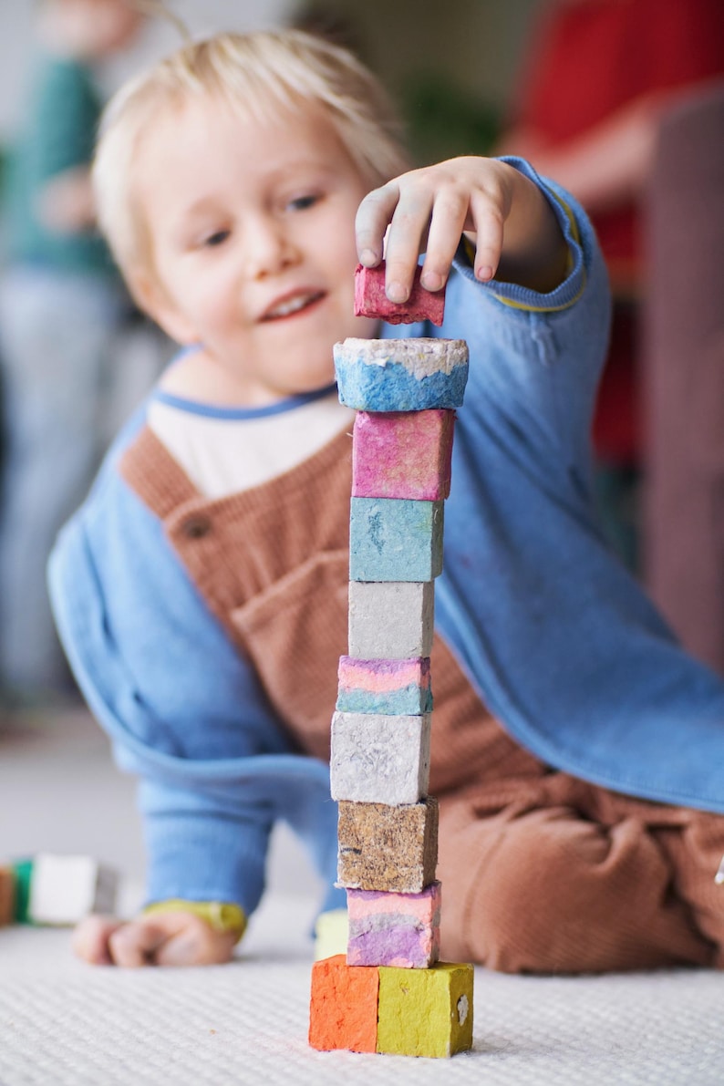 A Montessori Sustainable Toy - Turn Your Used Paper Into Colorful ...