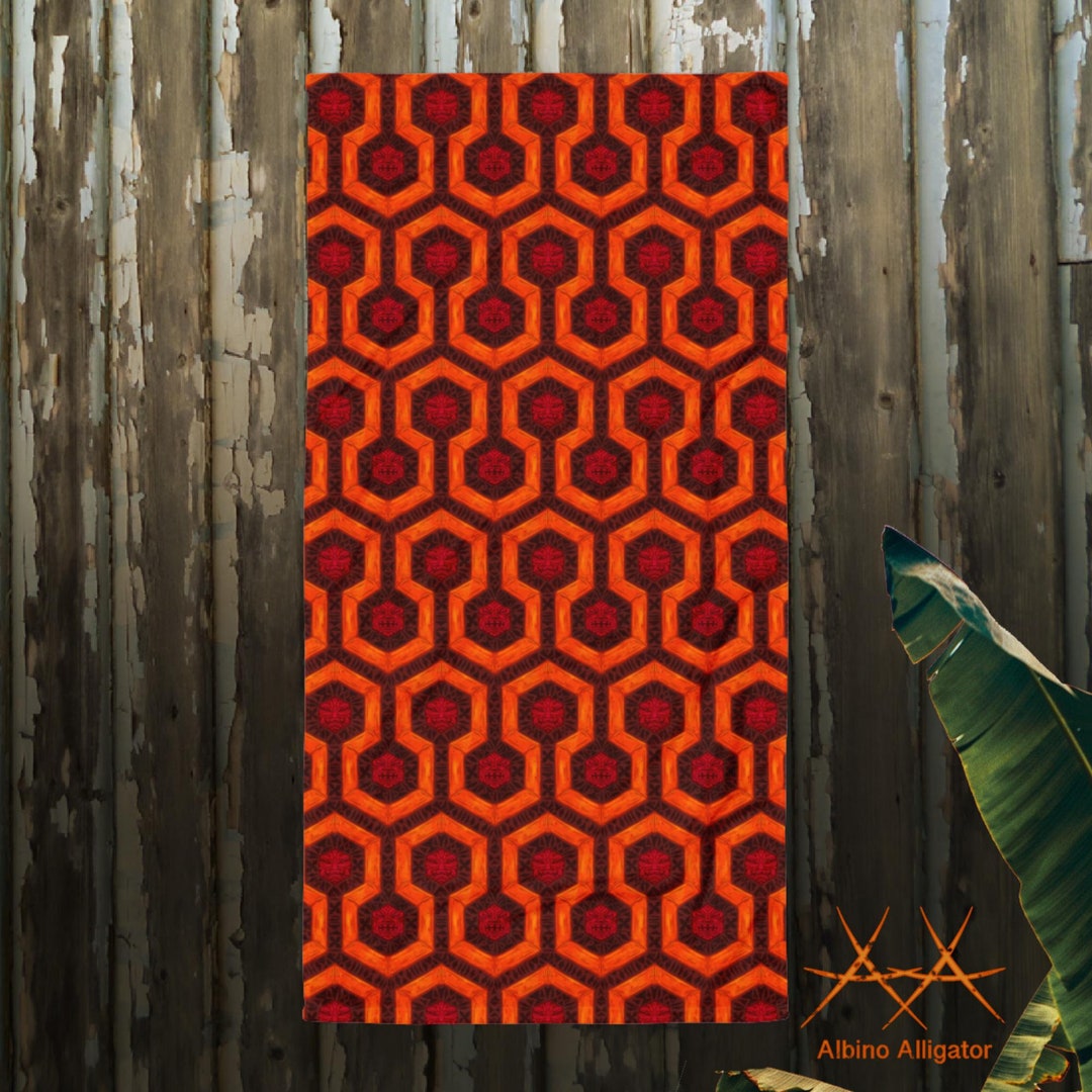 Tiki Horror Towel Hotel Print Tiki Bar Beach Bath Towel 30"x60" - Etsy