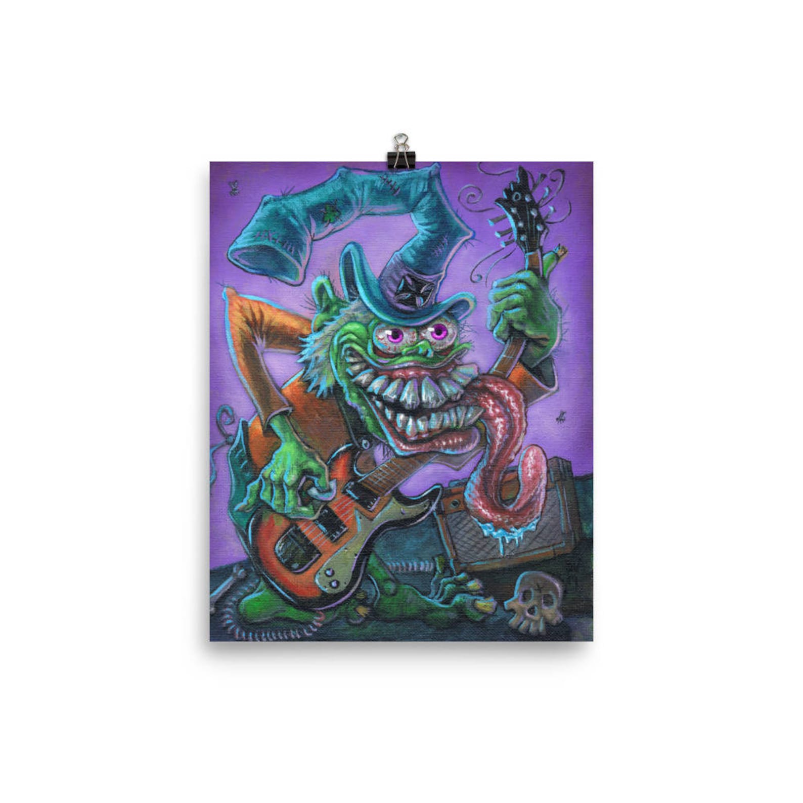 The Captain / Fink Monster / Rat Fink Art / Art Print Poster 8"x10" - Etsy