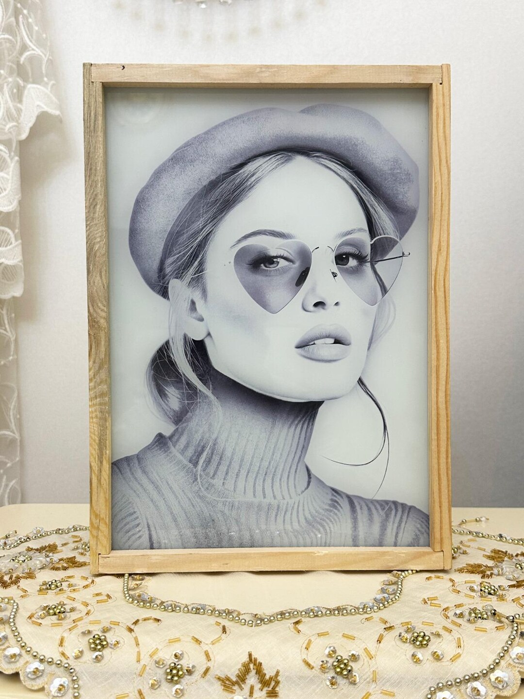 Personalized LED Glass Frame Art That Comes to Life With Light - Etsy