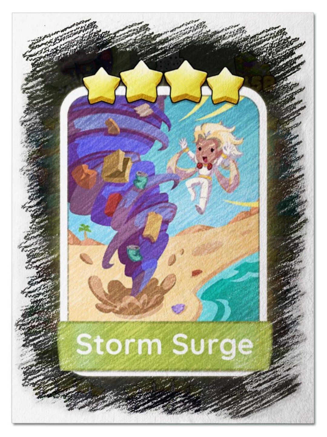 Storm Surge Mogo 4 Star Card - Etsy
