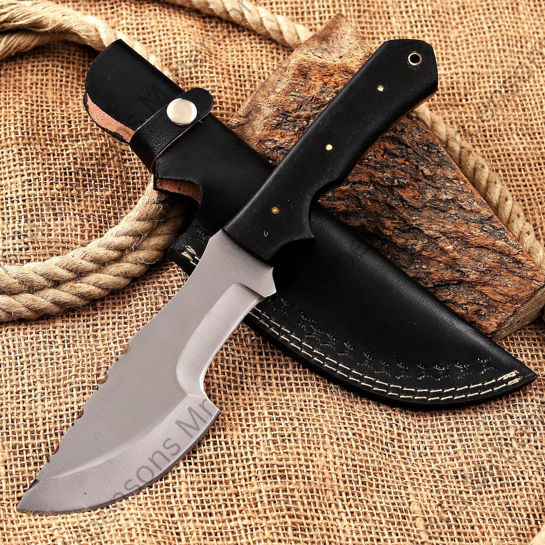 The Hunted Movie Knife: Tom Brown Tracker Custom Handmade D2 Took Steel ...