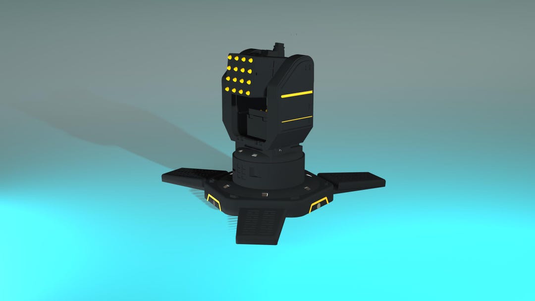 Helldivers 2 Rocket Turret Sentry Stratagem 3d-print 3d-printable Video ...