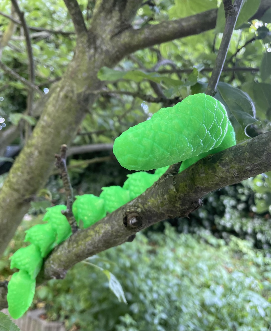 Articulated Movable Flexible Textured Snake Creature Reptile Ball ...