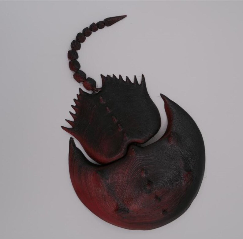 Articulated Horseshoe Crab 3d Print Printable Stl File Print in Place ...