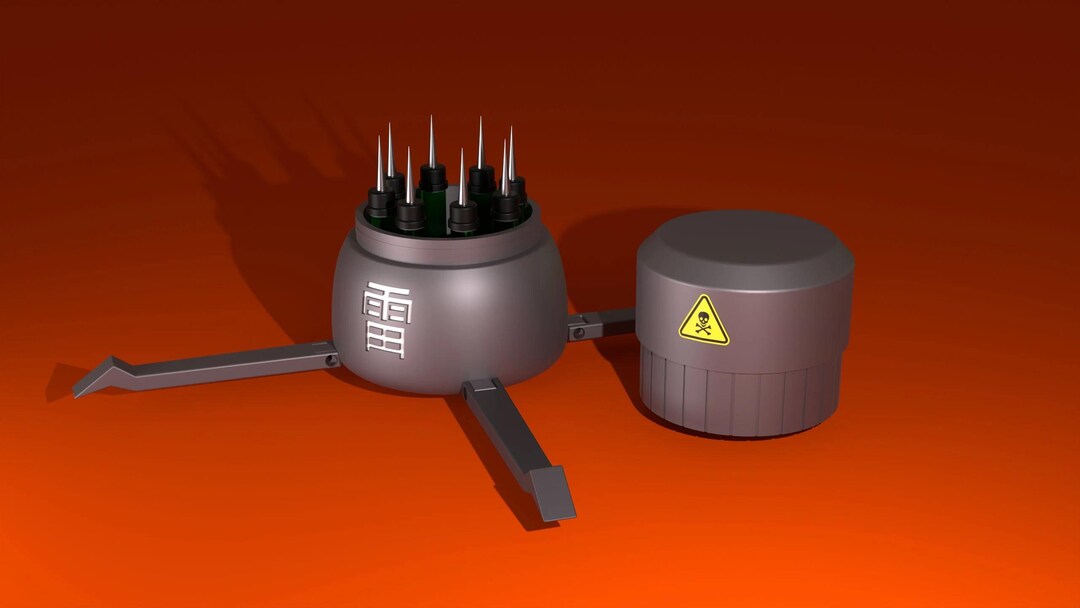 Rainbow Six Siege Lesion Gu Gadget R6 3d-print 3d-printable Video Game ...