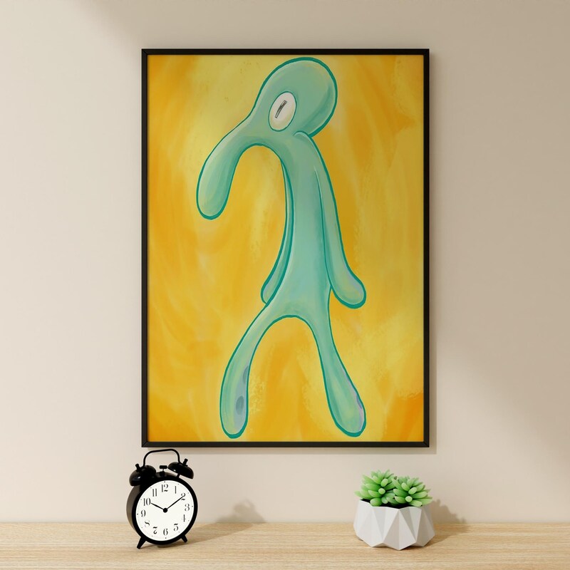 Spongebob Poster - Etsy
