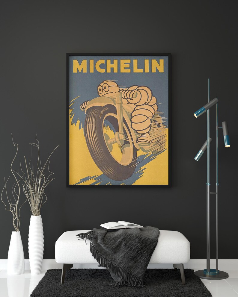 Michelin Man, Michelin Poster, Funny Wall Art, for Gift, Ready to Hang ...