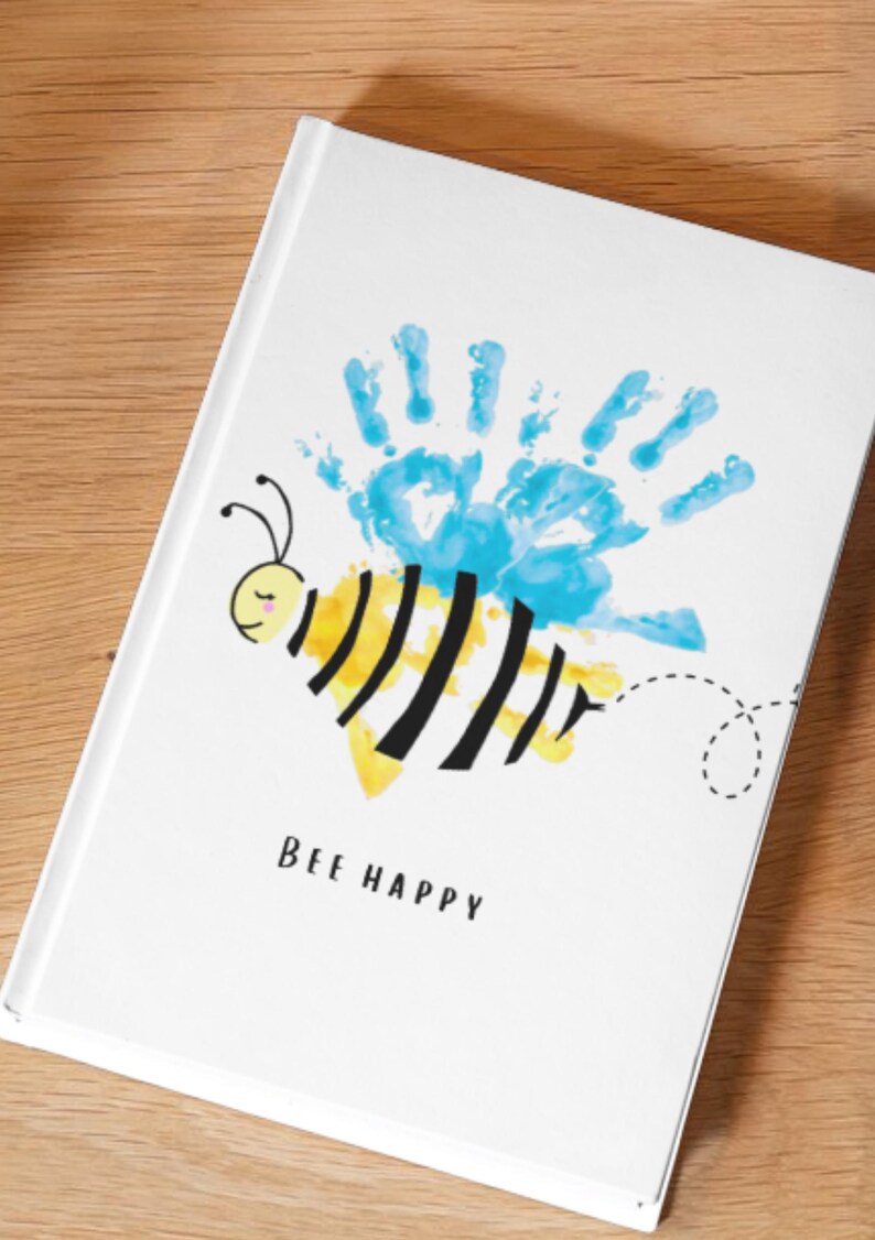 Bumblebee Handprint Keepsake for Kids & Babies | Perfect for Special ...