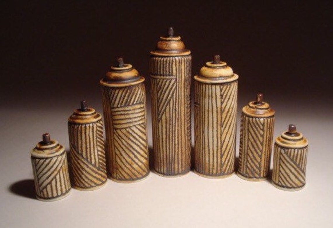 Line Patterns Spray Can Set - Etsy