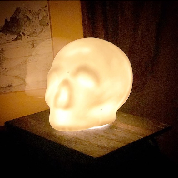 Translucent Glowing Skull Light | Etsy