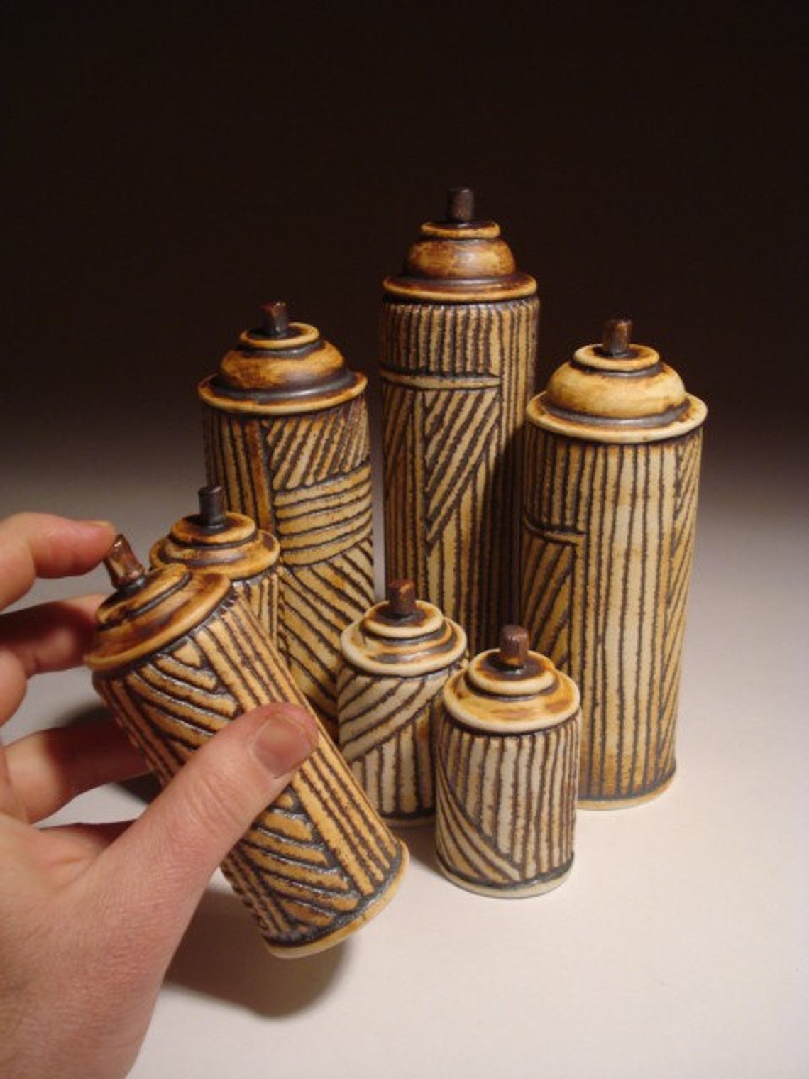 Line Patterns Spray Can Set - Etsy