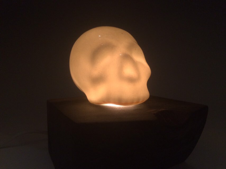 Translucent Glowing Skull Light | Etsy