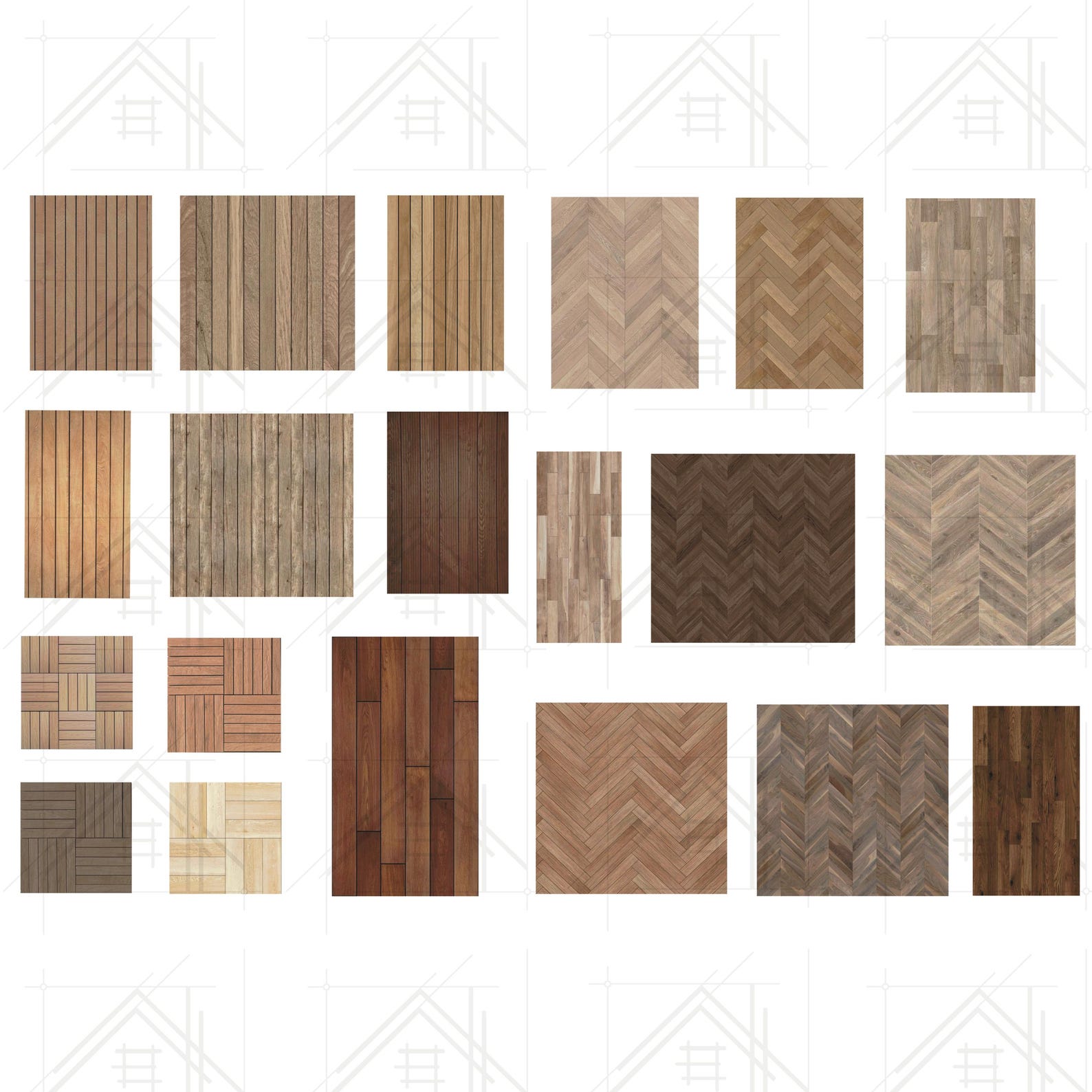 Texture Collection for Floorplans - Etsy