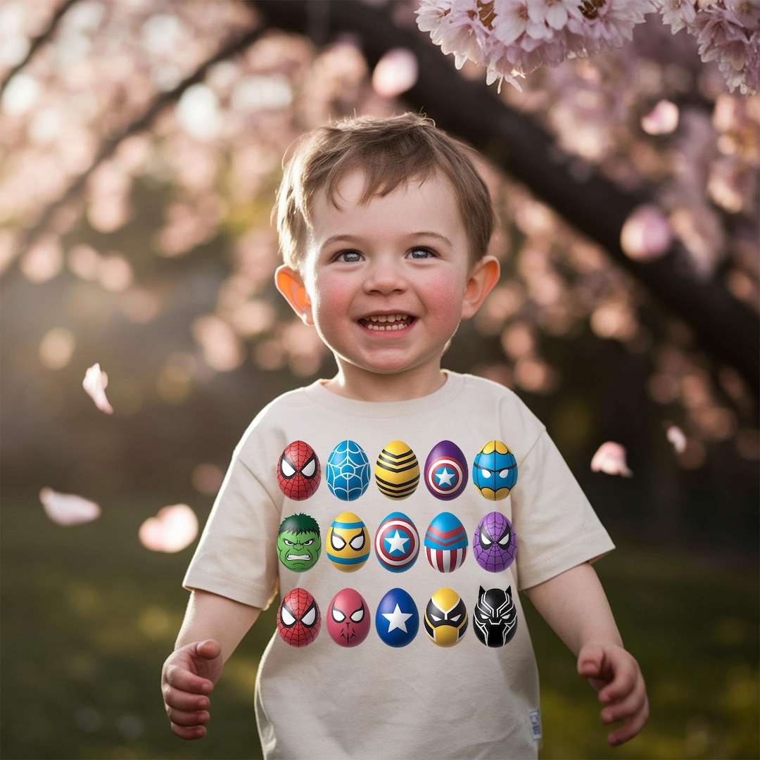 Superhero Easter Egg PNG: Kids Cartoon Graffiti (digital Download) - Etsy
