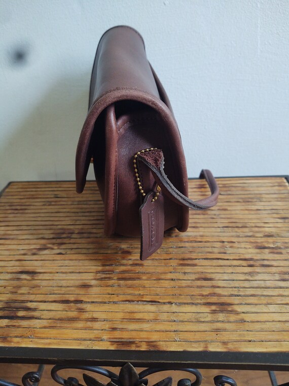 Coach Brown Casey Crossbody Leather Shoulder Bag - Gem