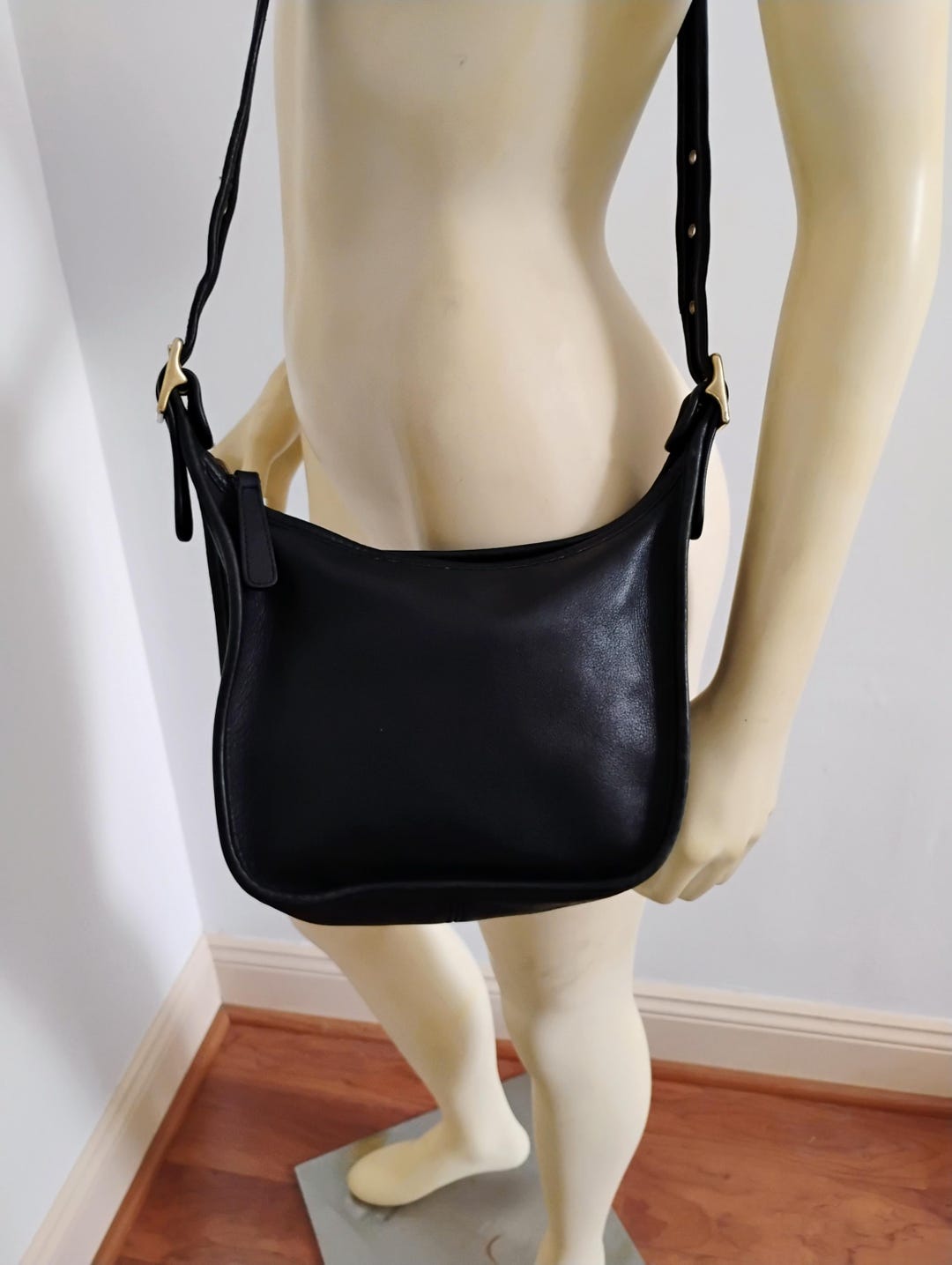 Coach Black Janice Legacy Leather Crossbody Bag - Etsy