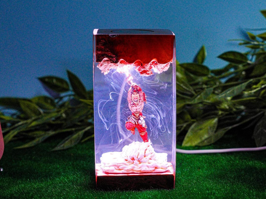 Black Myth Wukong Resin Lamp – Epic Sun Wukong Light – Chinese Fantasy ...