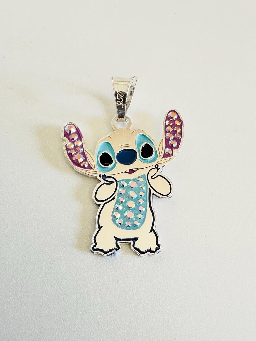 925 Sterling Silver Stitch, Lilo, Disney Inspired Jewelry Handmade Made ...