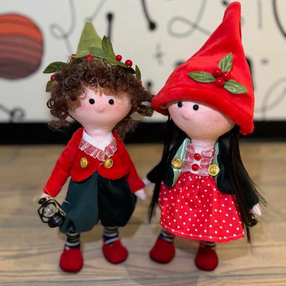 Whimsical Fairy Elf Doll - Perfect for Spreading Holiday Cheer in Your ...
