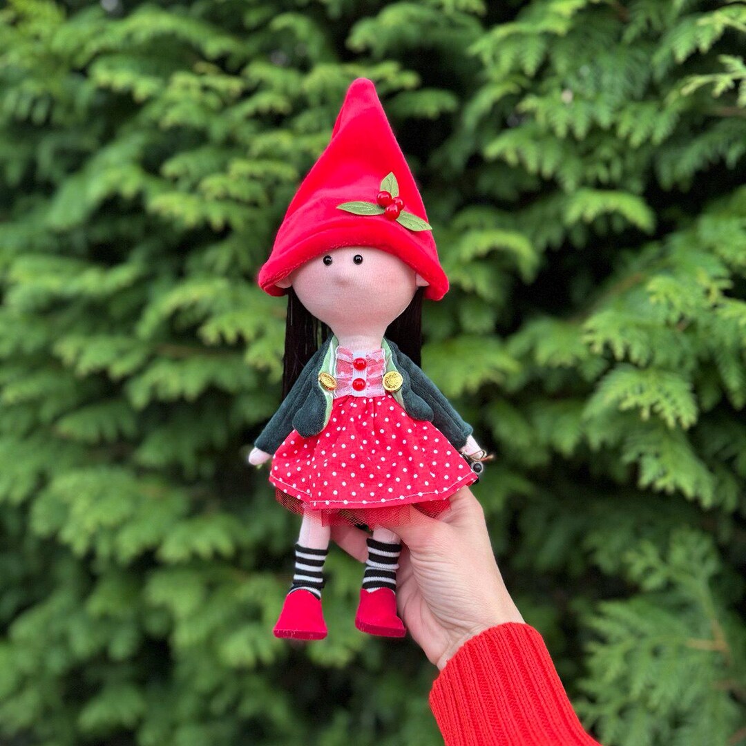 Christmas Elf-girl, Elf Dolls, Holidayhostingdecor, Handmade Elves ...
