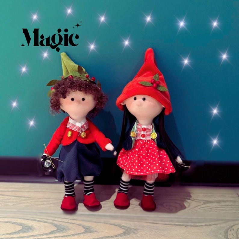 Whimsical Fairy Elf Doll - Perfect for Spreading Holiday Cheer in Your ...
