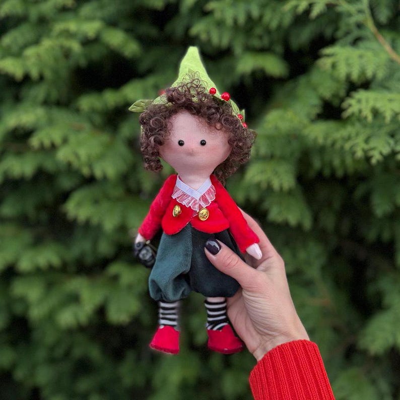 Whimsical Fairy Elf Doll - Perfect for Spreading Holiday Cheer in Your ...