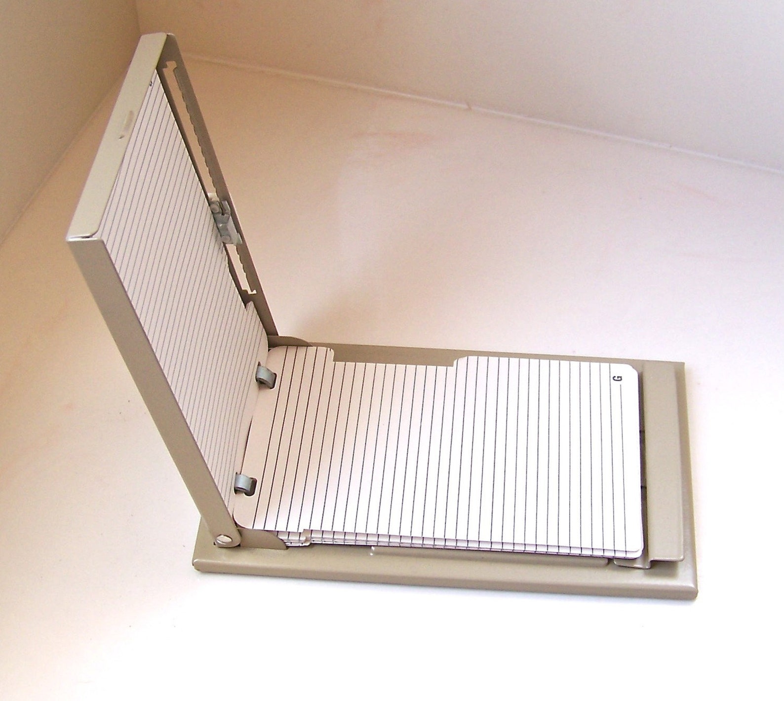 Vintage Rolodex metal flip up address book | Etsy