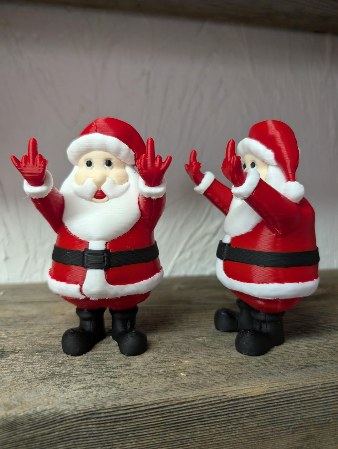 Sassy Santa: the Humorous Side of Holiday Decorations - Etsy